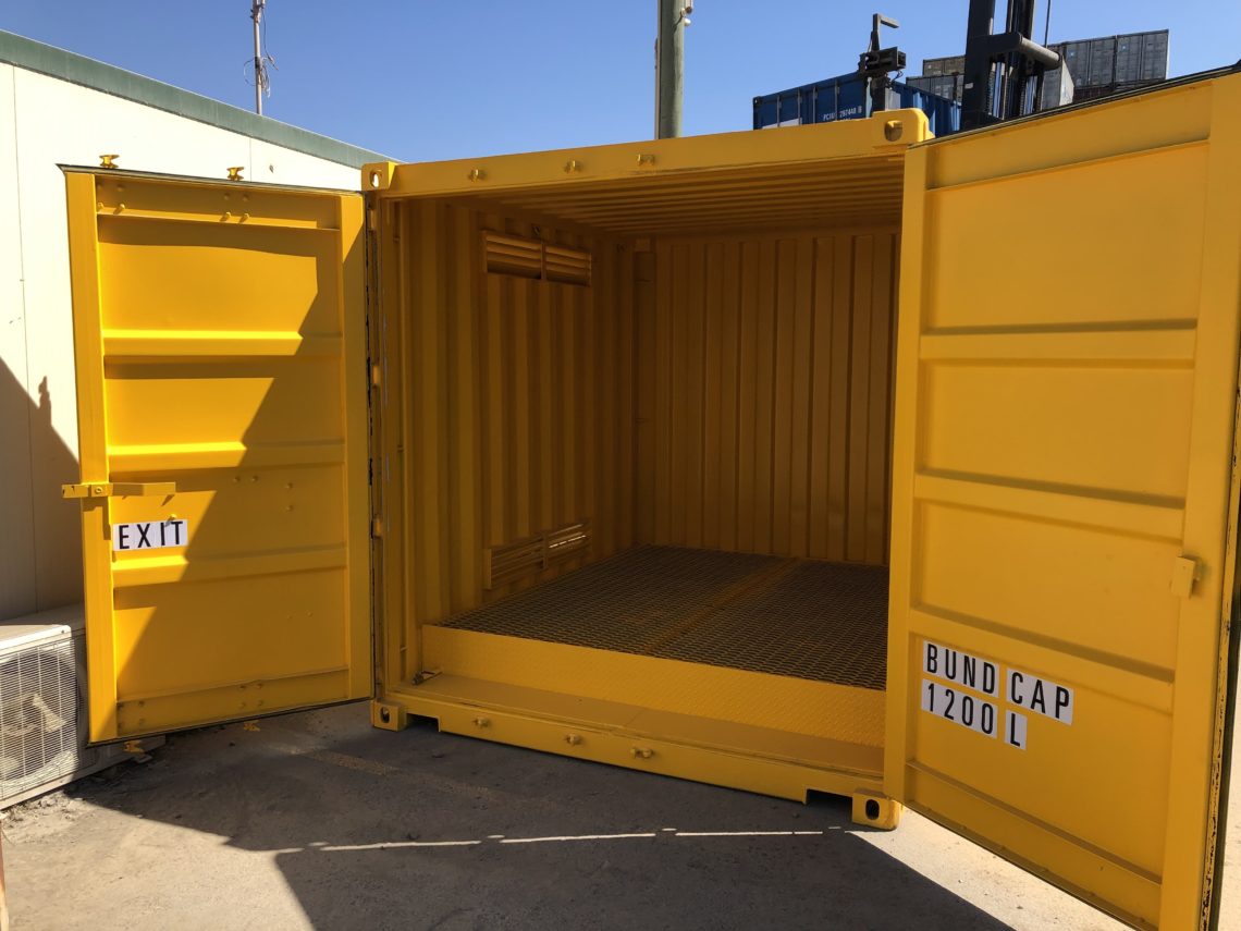 Dangerous Goods Shipping Containers - Safe and Secure Storage