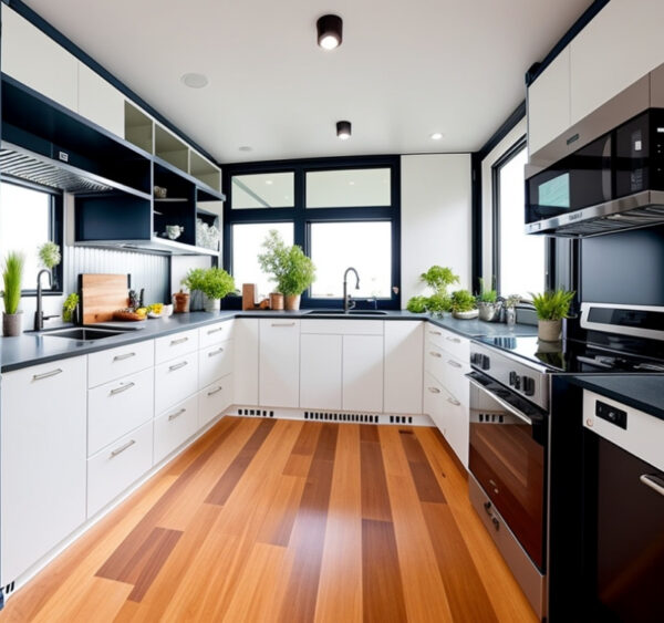 Maximise Space With A Shipping Container Home Kitchen