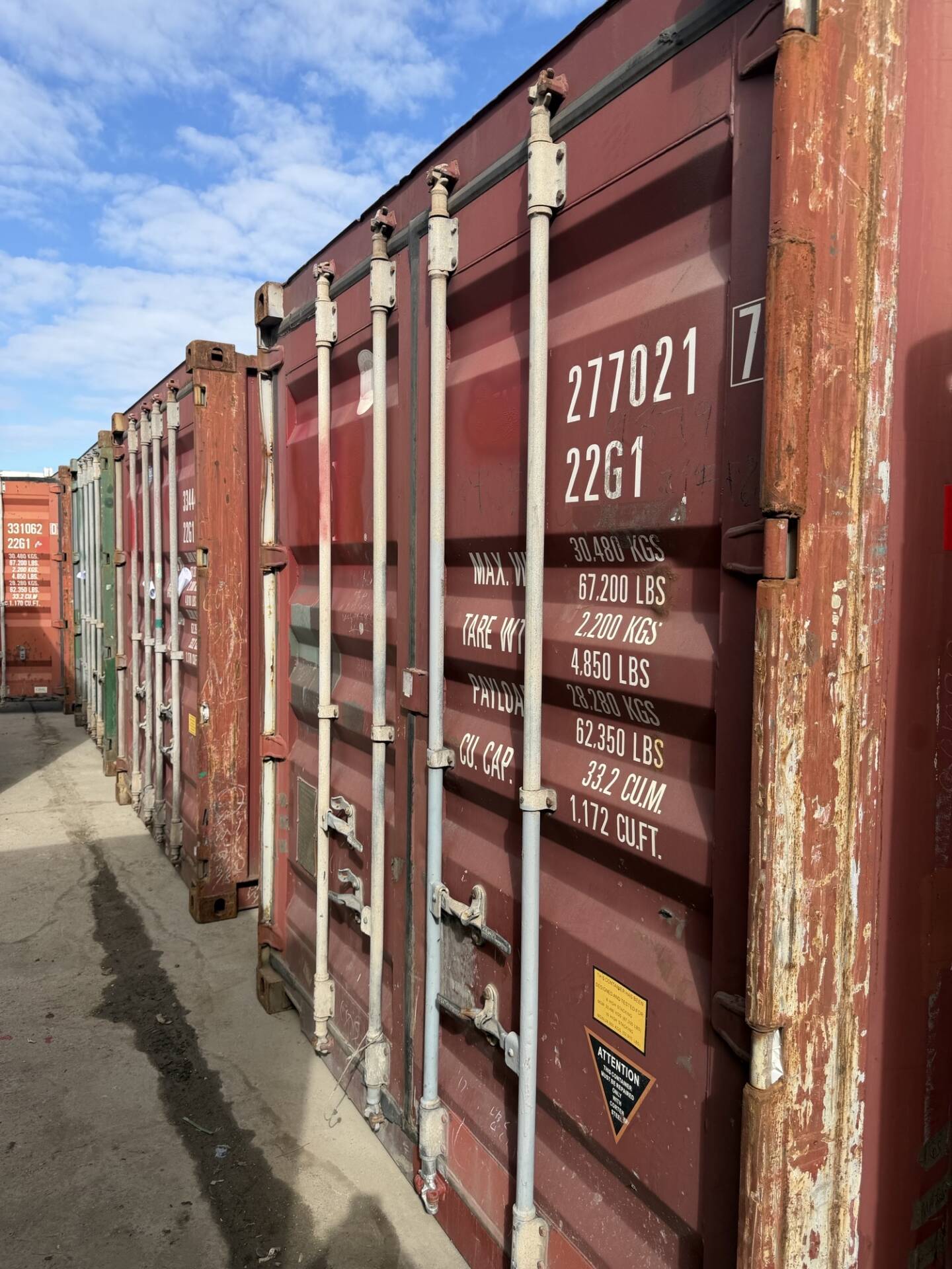 20' GP Containers For Sale Brisbane