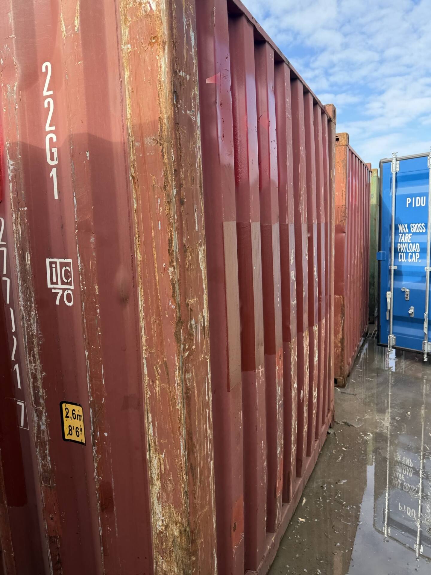 20' GP Containers For Sale Brisbane